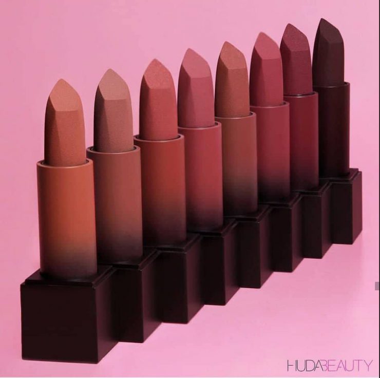 Make up: nuovi rossetti Huda Beauty Matte Power Bullet Rose Collection ...